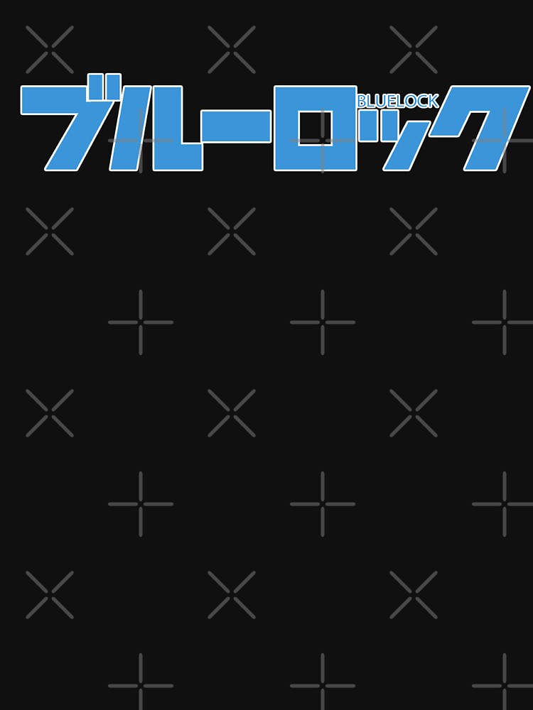 "Blue Lock Logo" T-shirt for Sale by AnimeLoverss | Redbubble | blue ...