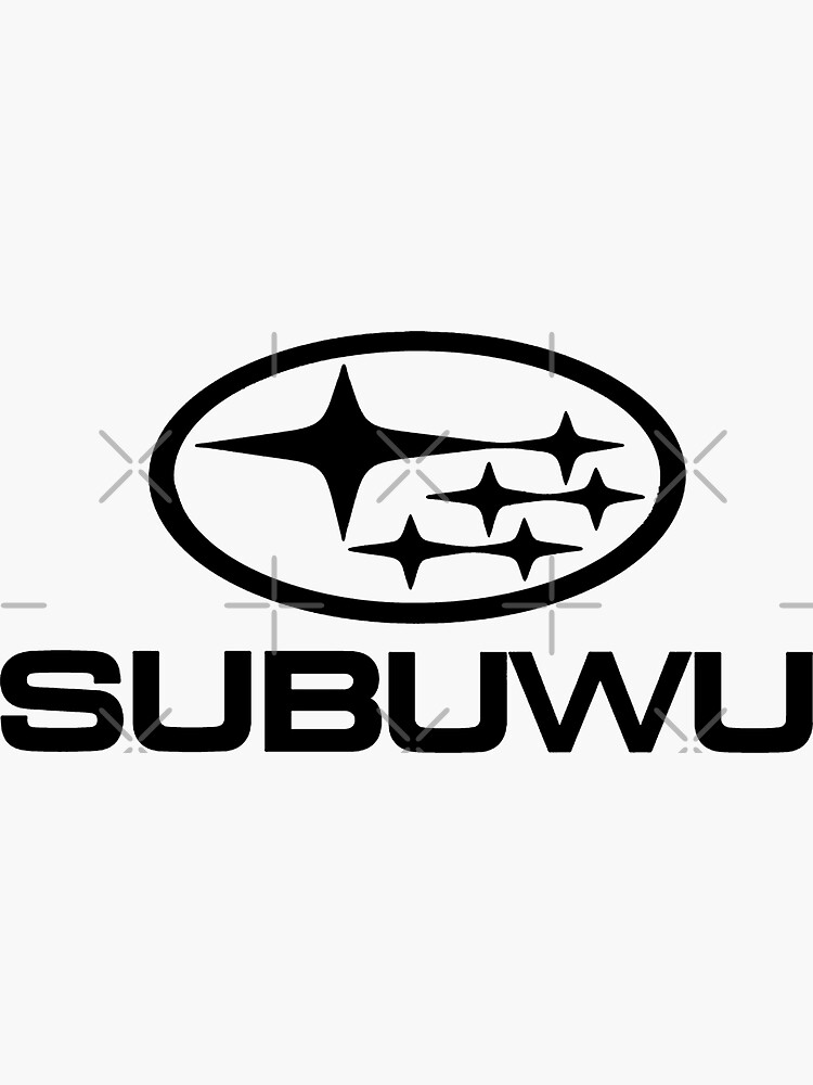 "Subuwu" Sticker for Sale by PIX TRIO | Redbubble