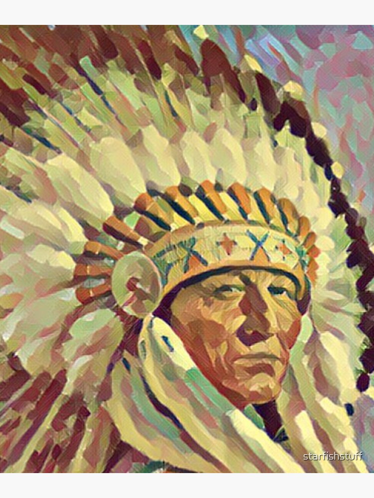 "Chief" Sticker for Sale by starfishstuff | Redbubble