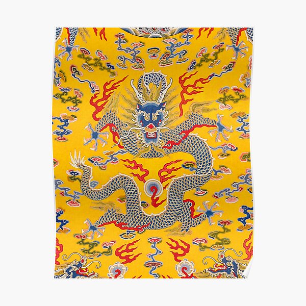 "Chinese drake symbol" Poster for Sale by Callingsun | Redbubble