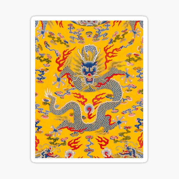 "Chinese drake symbol" Sticker for Sale by Callingsun | Redbubble