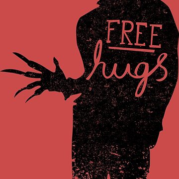 "Horror Free hugs Scary Freddy" Poster for Sale by boec gear | Redbubble