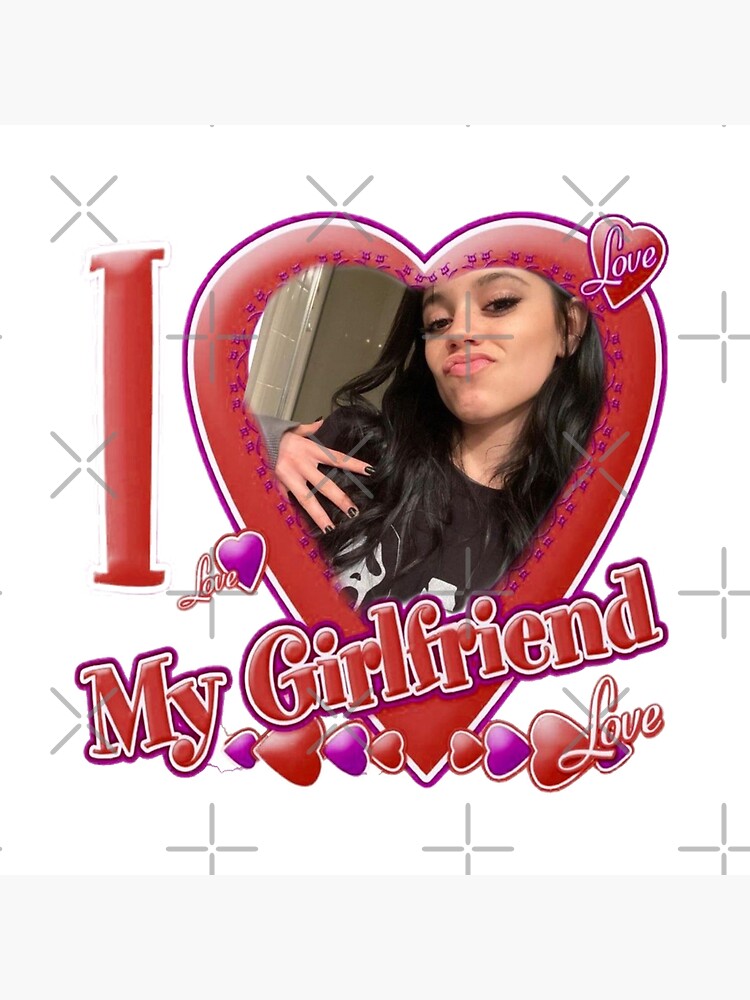 "i love my girlfriend jenna ortega" Poster for Sale by sstrawberryhigh ...