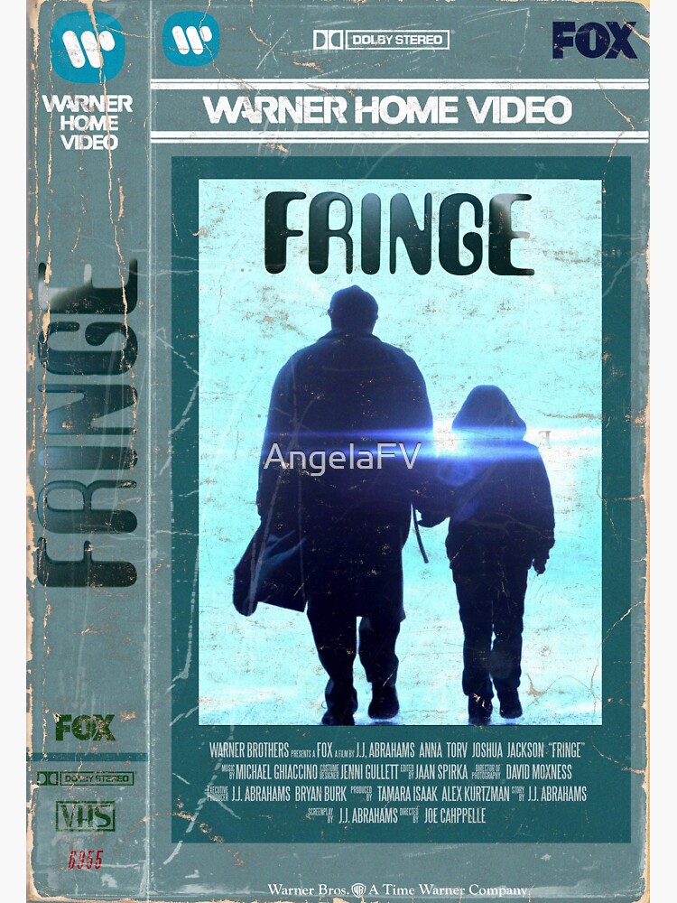 "Fringe VHS" Sticker for Sale by AngelaFV | Redbubble