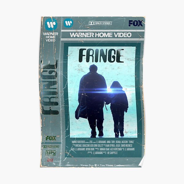 "Fringe VHS" Poster by AngelaFV | Redbubble