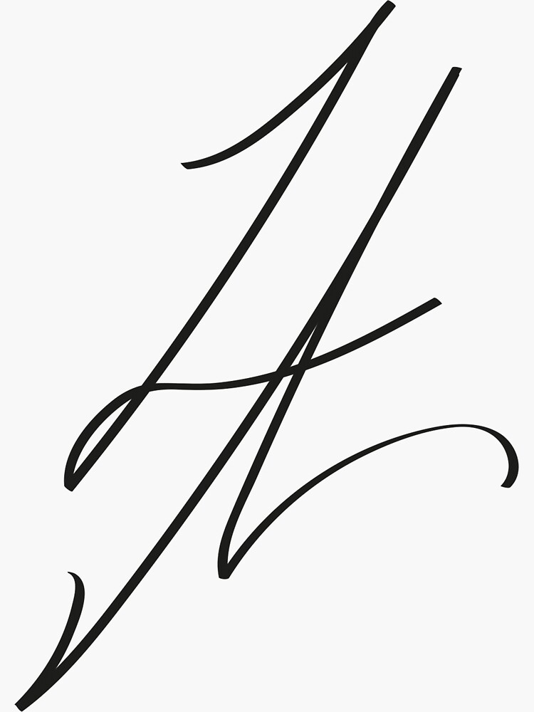 "LA Los Angeles Name Signature design" Sticker for Sale by Arc1613 ...