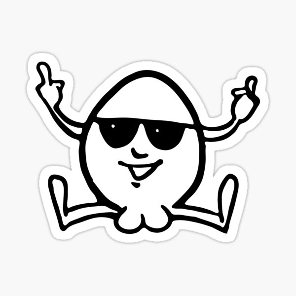 "Funny lil fella" Sticker for Sale by JesusDrip | Redbubble