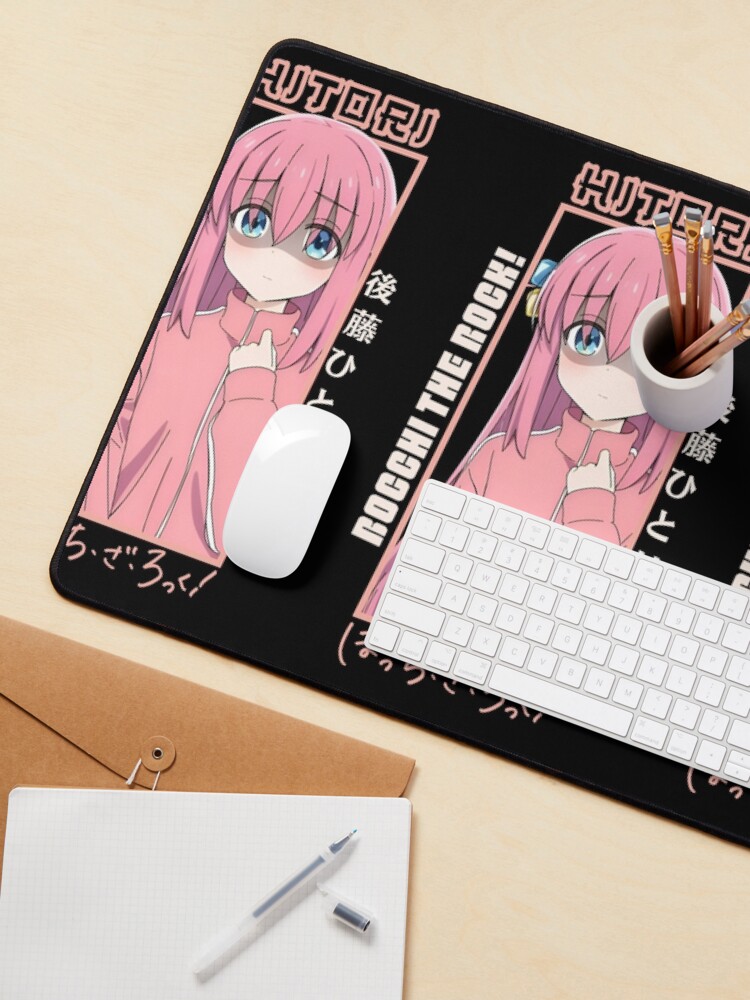 "Hitori Gotoh Bocchi The Rock" Mouse Pad for Sale by comFad | Redbubble