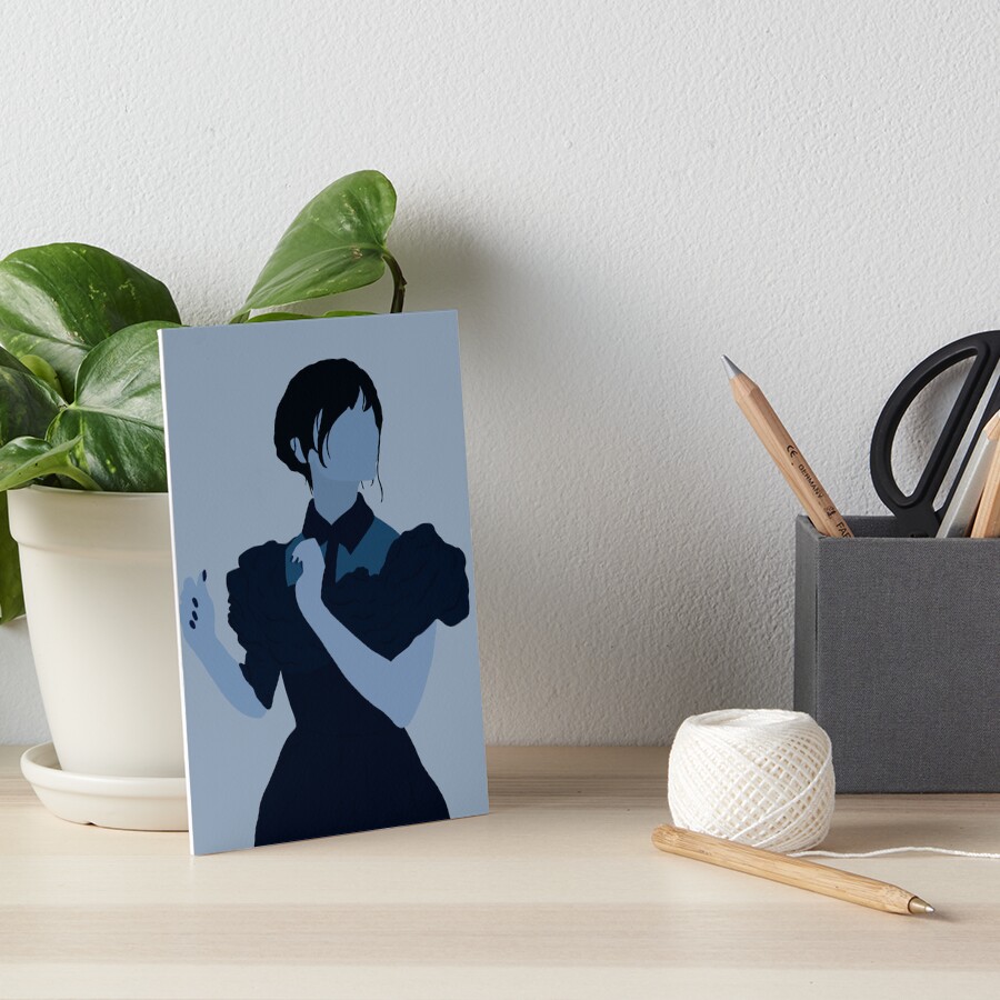 "Wednesday Addams dancing at the Rave’N Jenna Ortega Netflix" Art Board ...