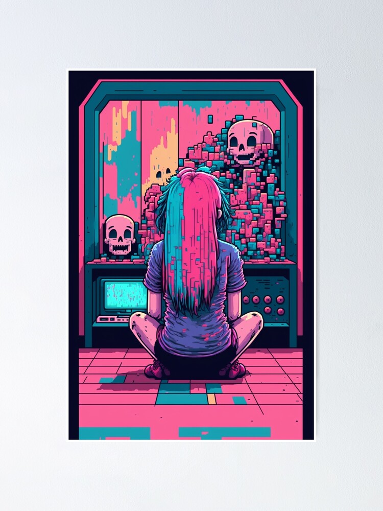"Pixel Art is Too Good for you" Poster for Sale by candymachine85 ...
