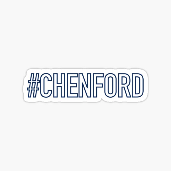 "Chenford" Sticker for Sale by SabsArt05 | Redbubble