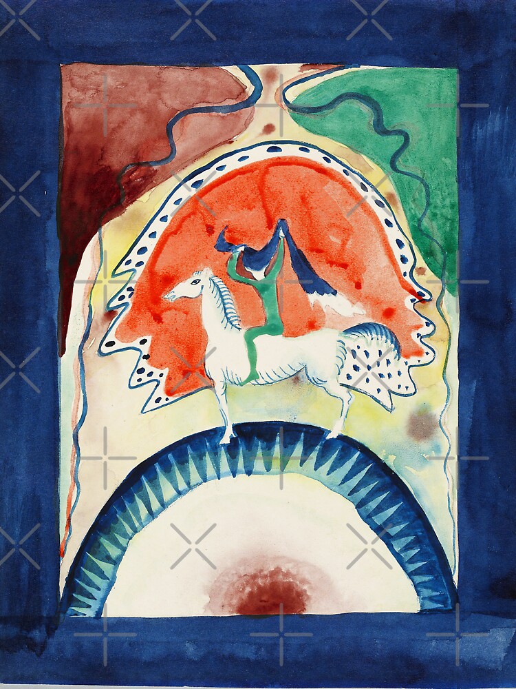 "Wassily Kandinsky The Blue Rider (1911) | Wassily Kandinsky Paintings ...