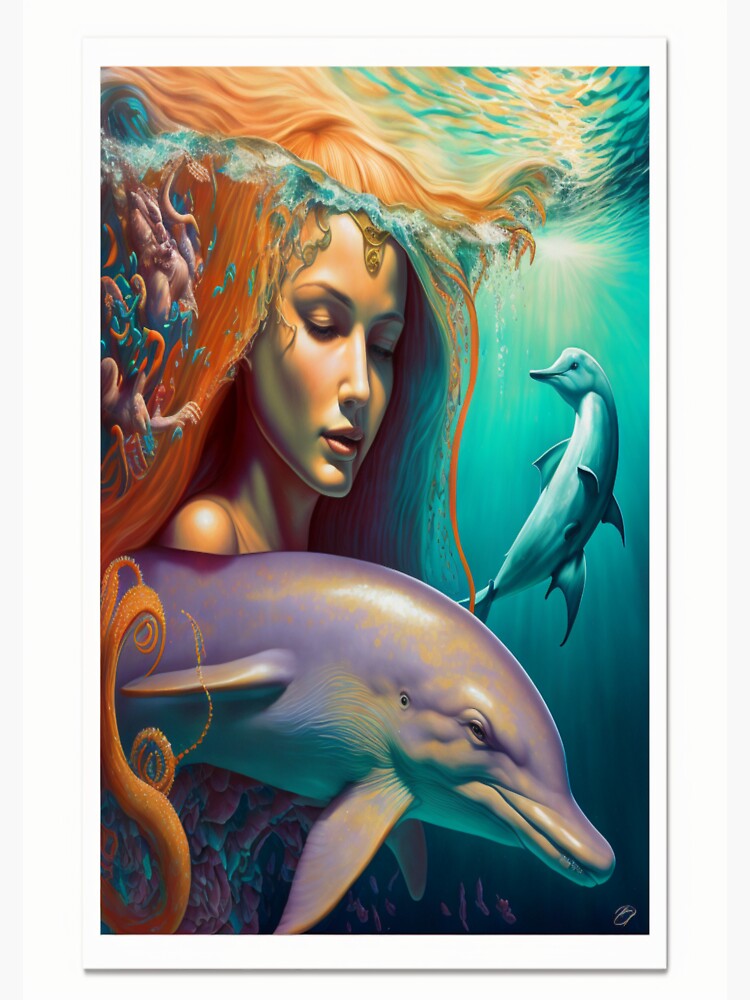 "Bella AMG - Realistic Mermaids Swimming with A dolphin (Edition #1 ...