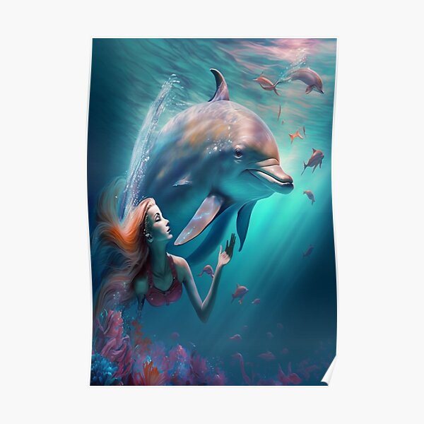 "Bella AMG - Realistic Mermaids Swimming with A dolphin (Edition #3 ...