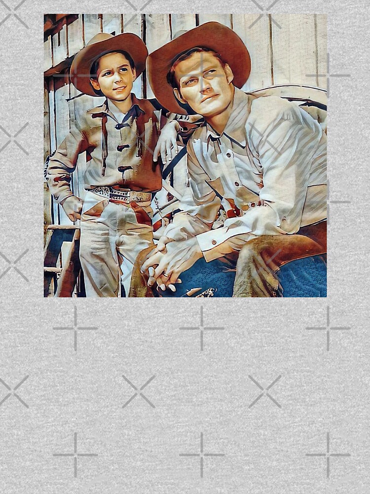 "The Rifleman - Mark & Pa by the Barn" Essential T-Shirt for Sale by ...