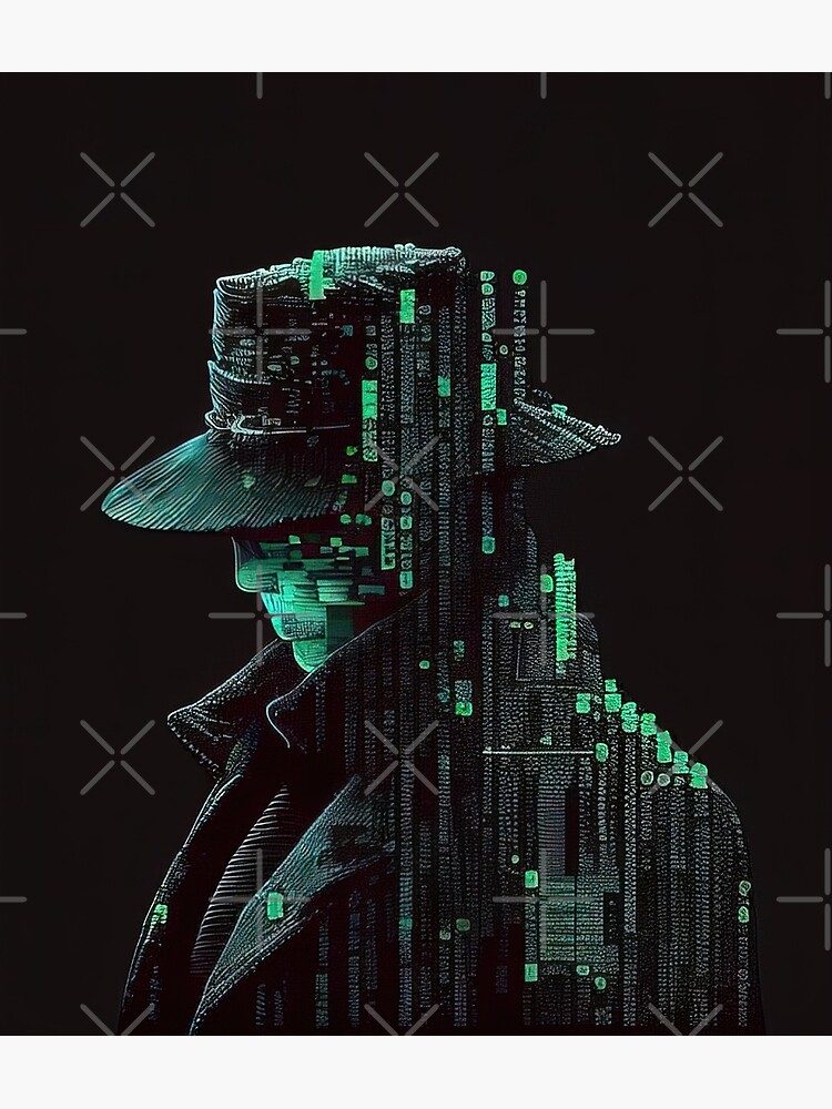 "Pixel art black hat hacker" Poster for Sale by zomgwtfbekjam | Redbubble