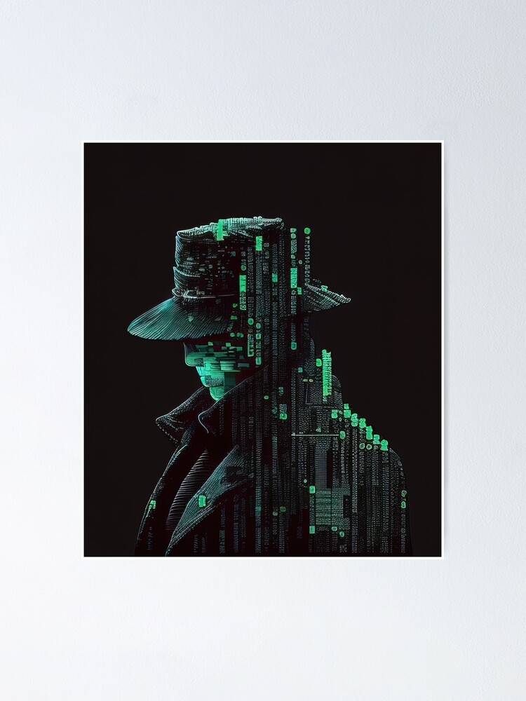 "Pixel art black hat hacker" Poster for Sale by zomgwtfbekjam | Redbubble