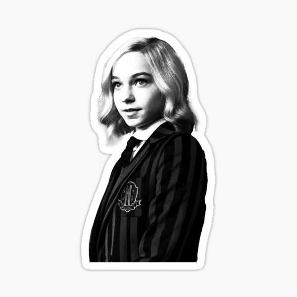 "Enid Wednesday " Sticker for Sale by eemayoo | Redbubble