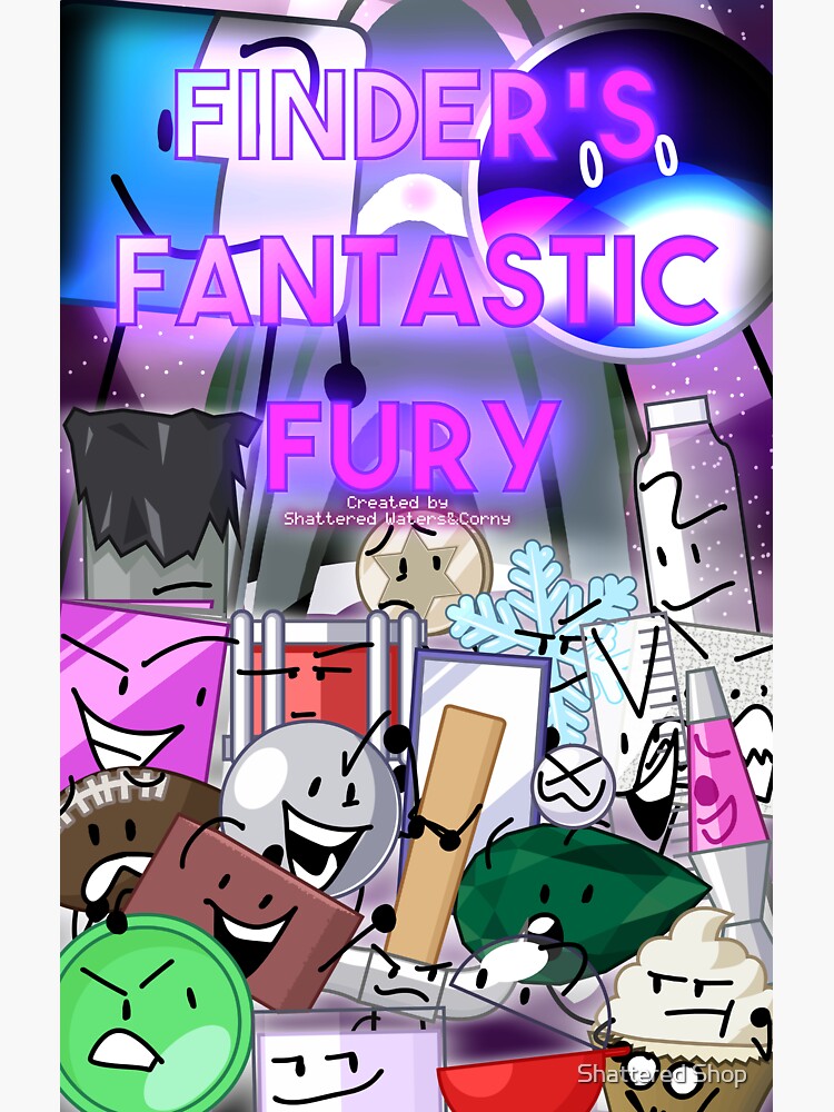 "FFF Poster" Sticker for Sale by VillageOfObject | Redbubble