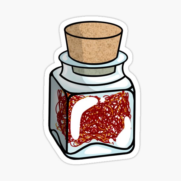 "Saffron" Sticker for Sale by honeybeepaper | Redbubble