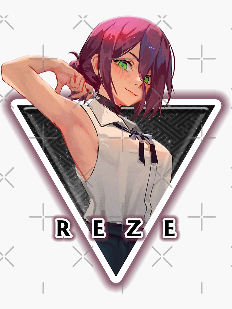 "REZE - CHAINSAW MAN" Sticker for Sale by PeNge2000 | Redbubble