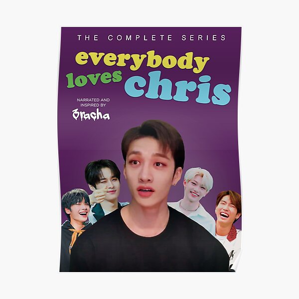"Everybody loves chris" Poster for Sale by malerfk09 | Redbubble