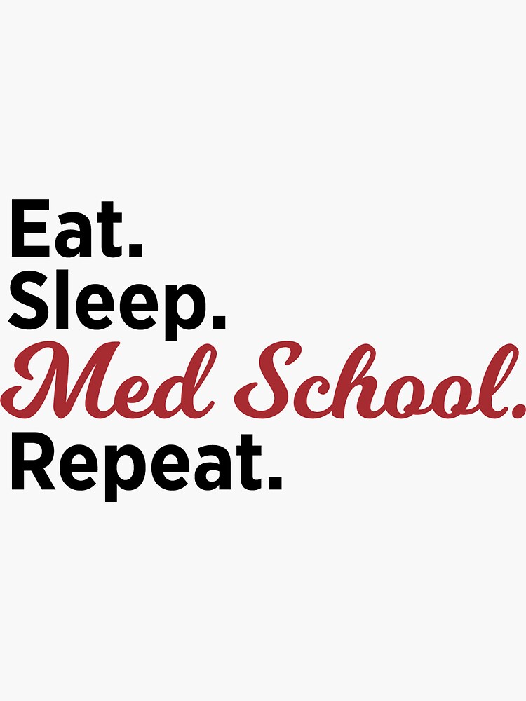 "Pre-Med" Sticker by megnance27 | Redbubble