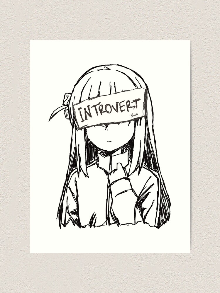 "Bocchi the rock Hitori gotou the introvert girl in Transparent black ...