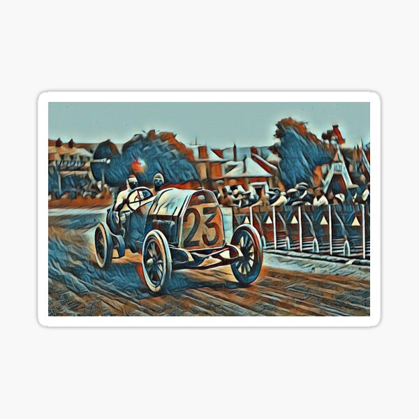 "FULL SPEED VI" Sticker by Glineur | Redbubble