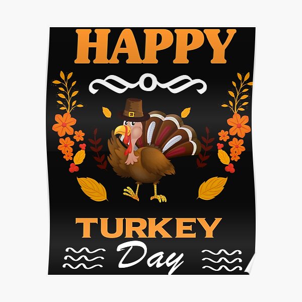 Póster «Feliz Día del Pavo, Memes Sucios de Acción de Gracias» de ...