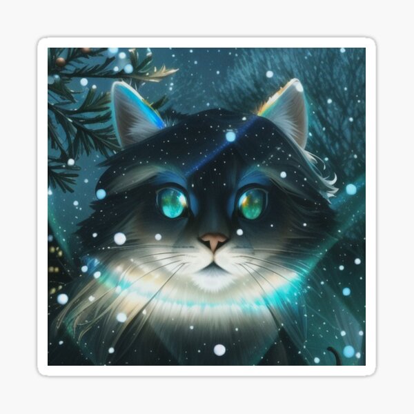 "Hello kitty winter | Cat Christmas" Sticker for Sale by Catseon ...