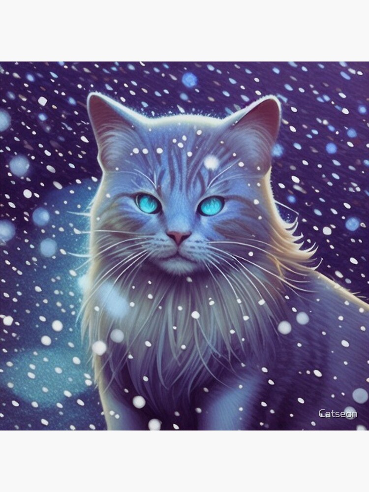 "Hello kitty winter | Cat Christmas" Sticker for Sale by Catseon ...