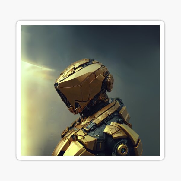 "Robots Re-Imagined #13" Sticker for Sale by fxrtst | Redbubble