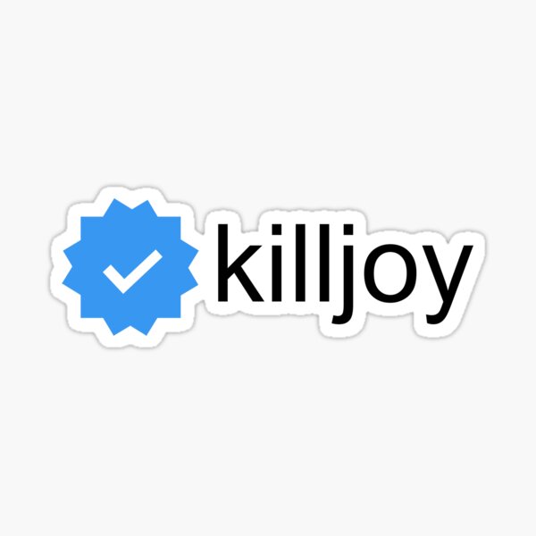 "Verified Killjoy (My Chemical Romance Fan)" Sticker for Sale by ...