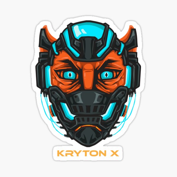 "XYBORG MECH" Sticker for Sale by Void-Ungrateful | Redbubble