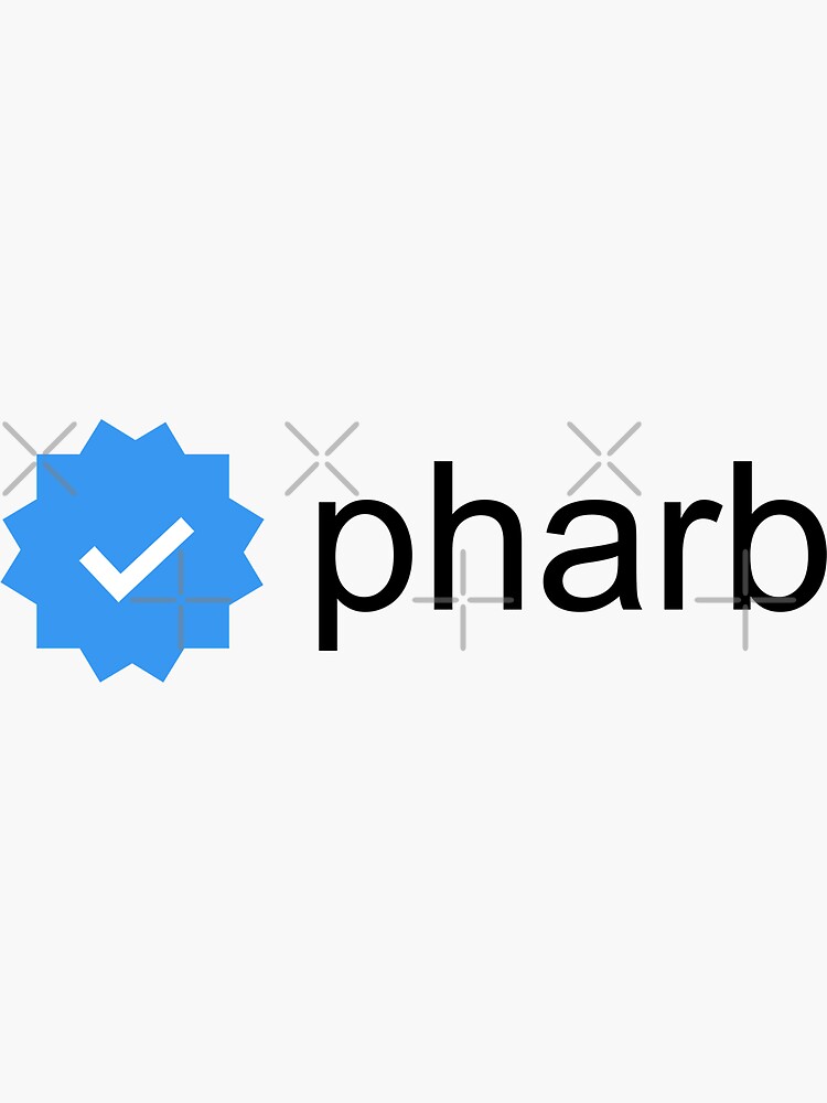 "Verified Pharb (Phoebe Bridgers Fan)" Sticker for Sale by Amirarocks10 | Redbubble