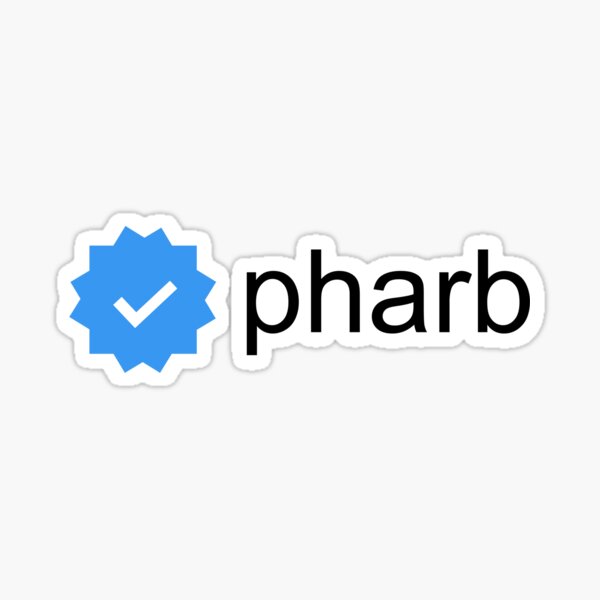 "Verified Pharb (Phoebe Bridgers Fan)" Sticker for Sale by Amirarocks10 | Redbubble