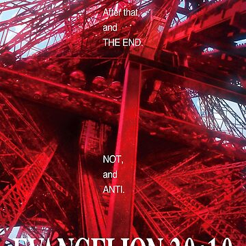 "Evangelion 3.0+1.0 Poster 2 (english)" Poster for Sale by iamhaise ...