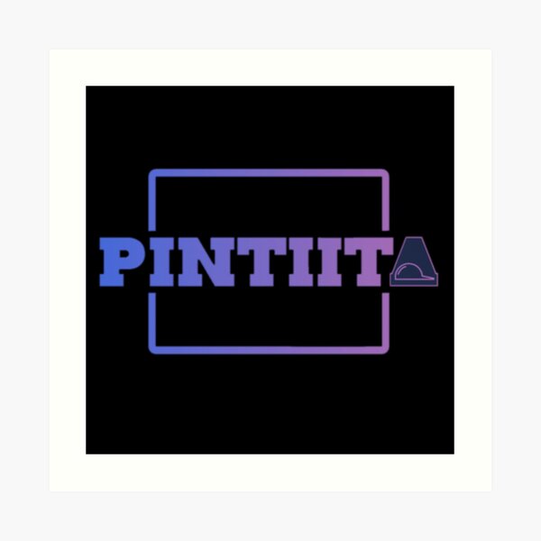 "Pintiita Youtube Logo" Art Print for Sale by pintiita | Redbubble