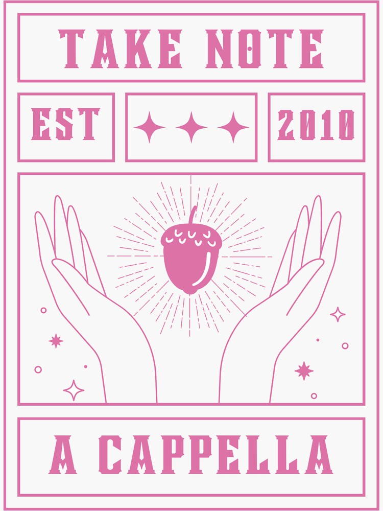 "Take Note Merch" Sticker for Sale by MoonRabbitCakes | Redbubble