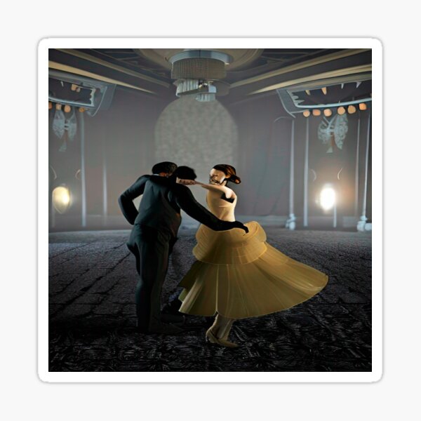 "Tango" Sticker for Sale by ZvezdanArt | Redbubble