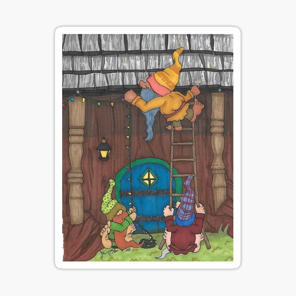 "Hobb Nobbs Stinging Lights- 25 Days of Hobb Nobbs 2022" Sticker for ...