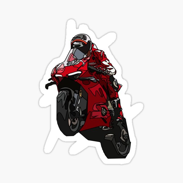"Superbike Wheelie" Sticker for Sale by Nosut | Redbubble