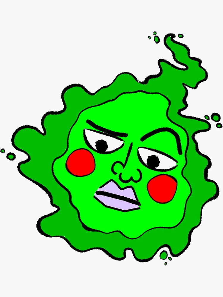 "Concerned Dimple sticker mob psycho" Sticker for Sale by oh-dye ...