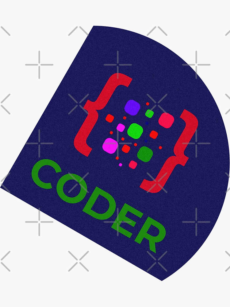 "Computer Programming Coder T-Shirt Design" Sticker for Sale by deepakrode7 | Redbubble