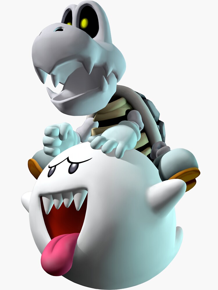 "Dry Bones and Boo" Sticker for Sale by NoJohns69 | Redbubble