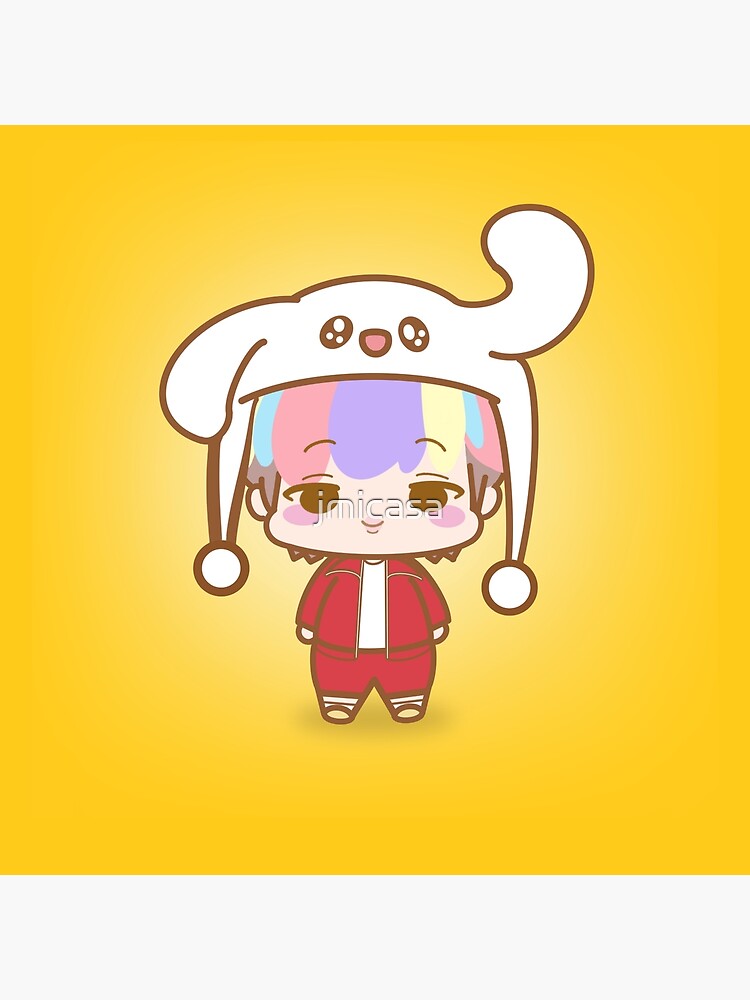 "Cute BTS ARMY Jimin bias - Happy New Year of the Rabbit" Poster for ...