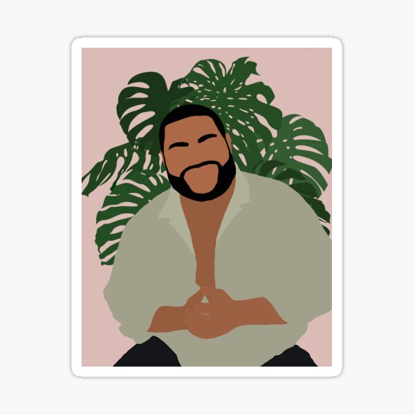 "Thick Plant Papi" Sticker for Sale by MonsterasnM | Redbubble
