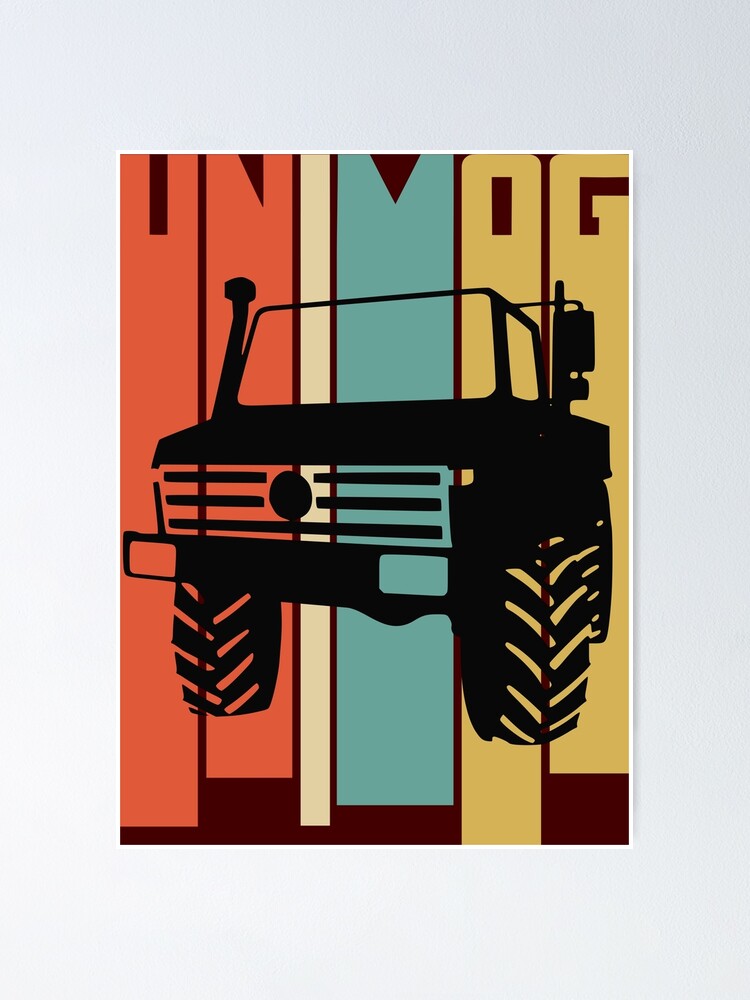"Unimog Retro" Poster von Groenendijk | Redbubble