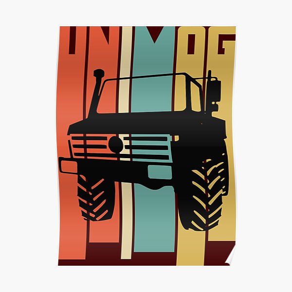 "Unimog Retro" Poster von Groenendijk | Redbubble